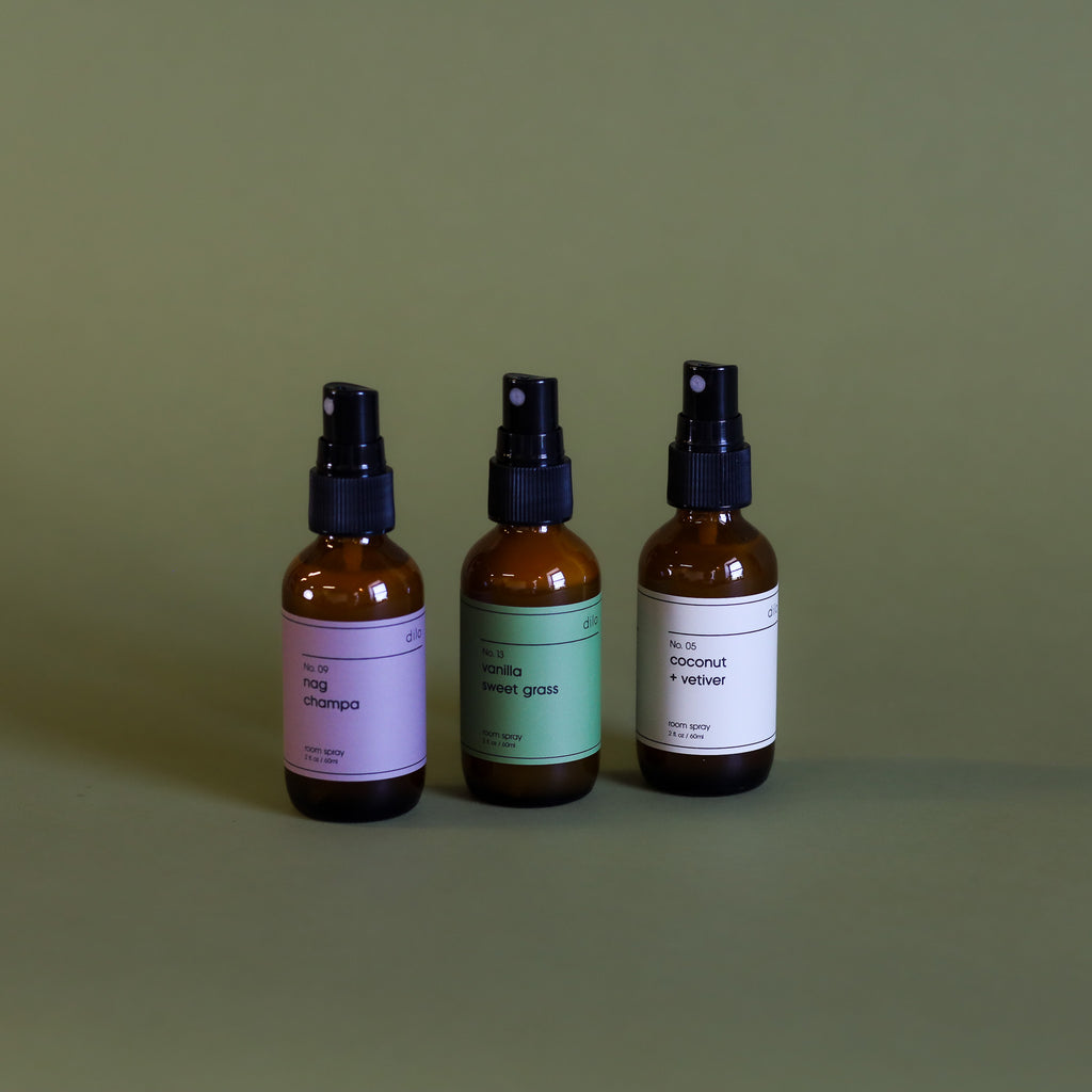 dilo homepage - design - candles - fragrance