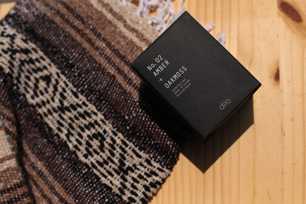 dilo homepage - design - candles - fragrance