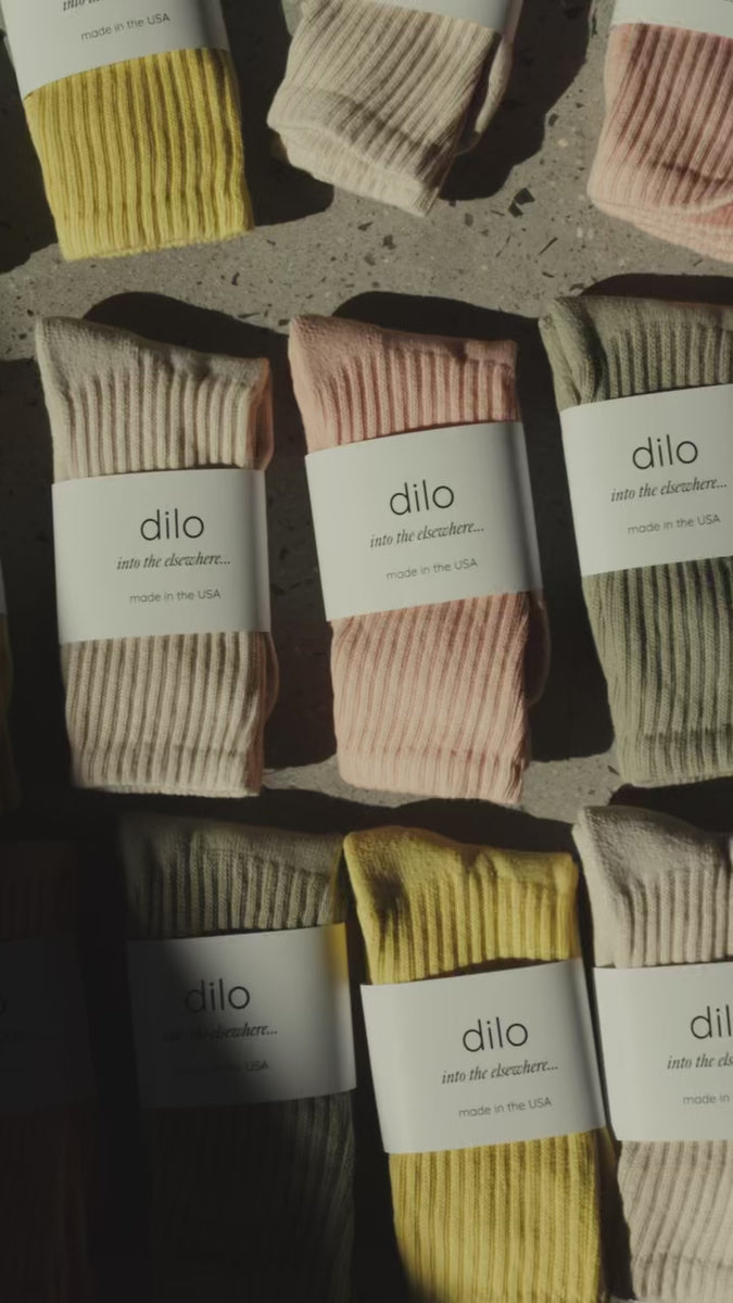 elsewhere Retro Crew Sock Set - Full Set - 4 Pairs – dilo